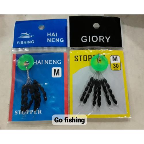 Jual Stoper Pancing Bulat Warna Hitam ukuran M - Jakarta Utara - Go ...