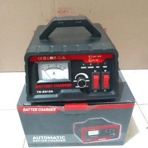 Jual Battery charger accu / aki TK-RS15A automatic 6V 12V 15A - Jakarta ...
