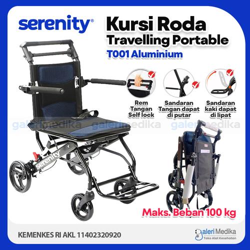 Jual Kursi Roda Travel Onemed FS 800L / FS800L Kursi Roda Aluminium ...