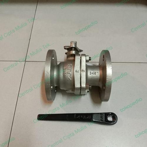 Jual Kitz Ball valve 6" inch Stainless ss304 Flange Jis 10k DN 100 - Jakarta Barat - Central ...