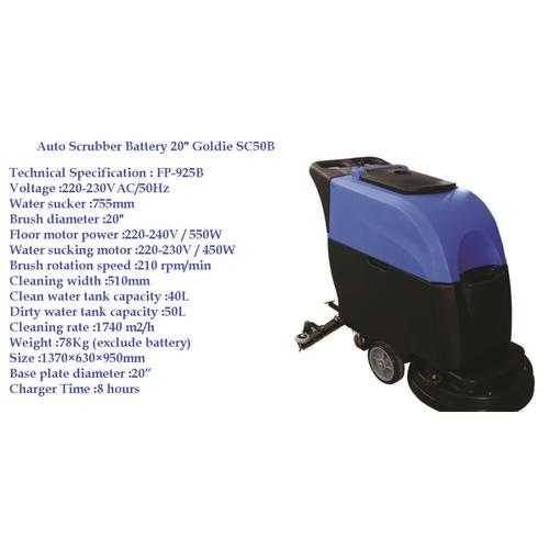 Jual Auto Scrubber Battery 20" Goldie SC50B - Jakarta Timur - SETYA ...