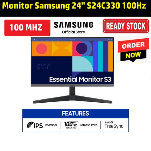 Jual Monitor Samsung LED IPS S24C330/ LS24C330 - Full HD 24" Inch ...