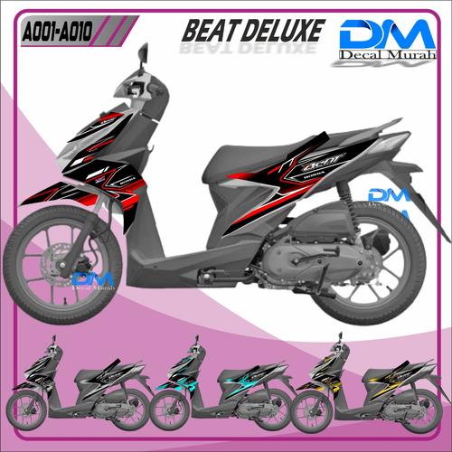 Jual Striping Motor Beat Deluxe Untuk Full Body Motif Beragam A001-A010 ...