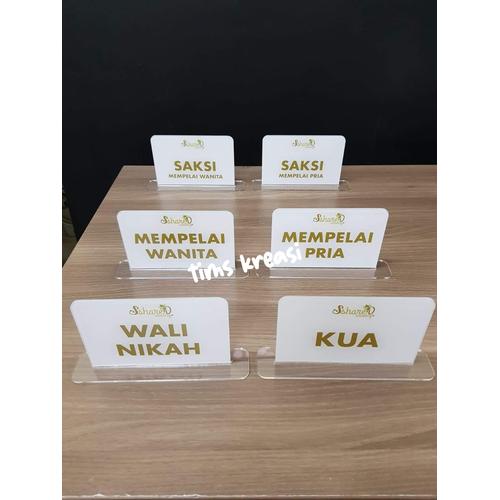Jual Papan Nama Meja | Sign Meja | Papan Nama Meja - Jakarta Timur ...