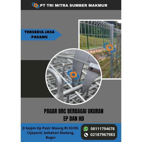 Jual PAGAR BRC GALVANIS DAN HD BERBAGAI UKURAN HARGA MURAH - Kab ...