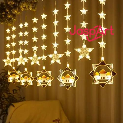 Jual Lampu Lebaran Dekorasi Idul Fitri Lebaran EID Mubarak Ramadan ...