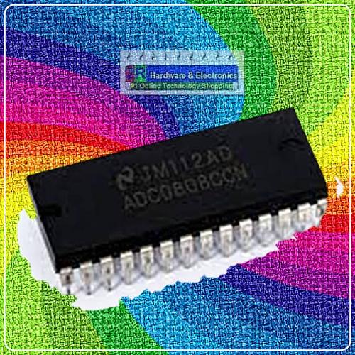 Jual ADC0808 CMOS 8-bit Analog to Digital Chip - Kota Surabaya - 2R Hardware & Electronic ...