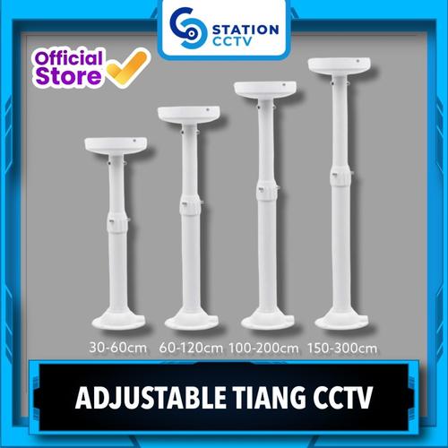 Jual Adjustable Bracket Tiang Kamera CCTV Panjang 30cm - 60cm - Jakarta ...