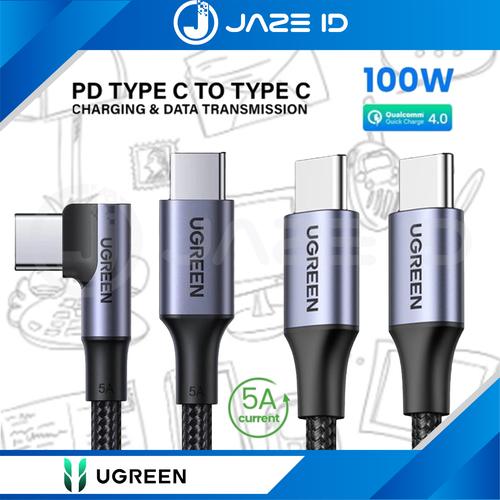 Jual Ugreen Kabel USB Type C To C 5A 100W Fast Charge PD Super Data ...