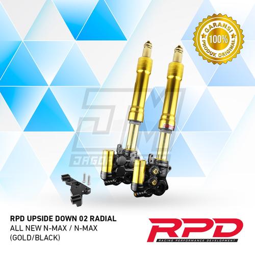 Jual Shock Depan RPD Upside Down Gen 2 All New Nmax/Nmax - Radial(G/B ...