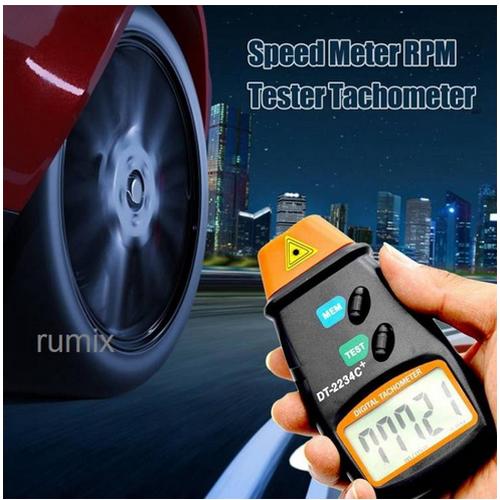 Jual Laser Tacometer Tachometer Alat Cek Ukur Pengukur Kecepatan RPM ...