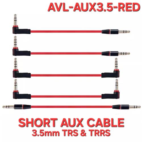 Jual AVPRO AVL-AUX3.5-RED TRRS TRS 3.5mm AUX Audio Cable Male to Male ...