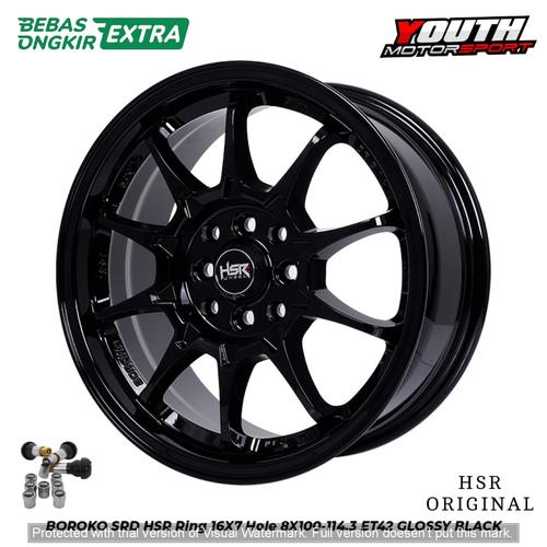 Jual Velg r16 ring 16 h8 Avanza Xenia Brio Raize Rocky Spin HSR BOROKO ...