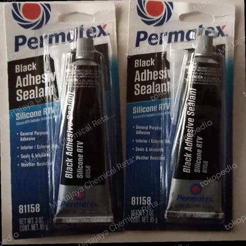 Jual Permatex Black Adhesive Sealant Silicone Rtv - Jakarta Barat ...