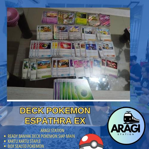 Jual DECK POKEMON ESPATHRA EX II POKEMON INDONESIA - Kab. Deli Serdang - Aragi Station | Tokopedia