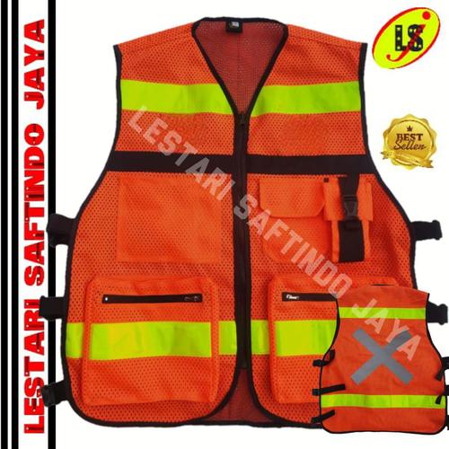 Jual ROMPI SAFETY BAHAN JARING 6 KANTONG / ROMPI PROYEK/ROMPI SAFETY ...