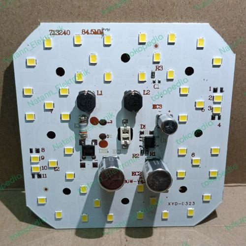 Jual 6362 pcb komponen lampu led kotak 50 watt 50watt 50w 220v ...