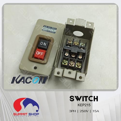Jual Kacon push button switch KEP-215 3Phase | Saklar 3 Phase - Kota ...