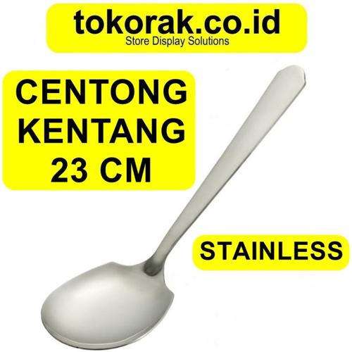 Jual CENTONG KENTANG STAINLESS TEBAL KOMODO SENDOK SAYUR BESAR LAUK ...