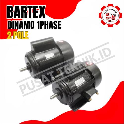 Jual DINAMO BARTEX 1 PHASE 2 POLE/ELEKTRO MOTOR BARTEX 2800 RPM 1 PHASE - 1/4HP - Kota ...