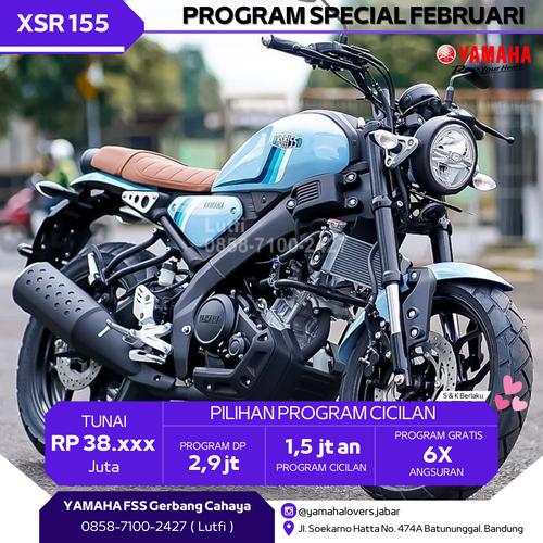 Jual Yamaha XSR 155 Cyan / XSR155 2024 Biru XSR 155 Biru Langit / XSR ...