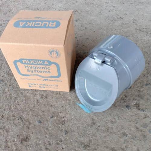Jual Backflow Valve 4" Inch Rucika PVC - Tutup Pembuangan Anti Tikus ...