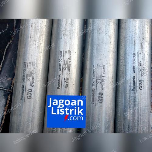 Jual Pipa Conduit G70 Panasonic Steel Pipe Besi G-70 2.5inch 2,5 inch 2 ...