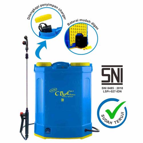 Jual Tangki Semprot Sprayer Ultra CBA Elektrik 16 Liter knapsack - Kab ...