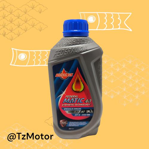 Jual oli federal matic ecomaxx 10w 30 800ml - Jakarta Barat - Tz Motor ...