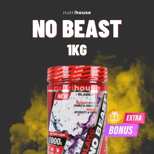 Jual Blade No Beast Pre Workout 1kg PWO PREWORKOUT - Blue Grape, TAS ...