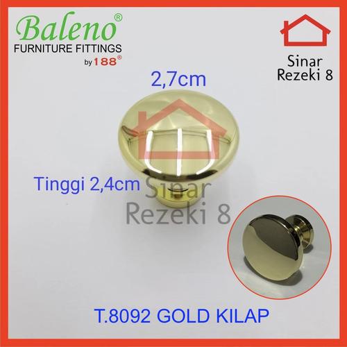 Jual Handle Tarikan Laci 8092 Gold Emas Knob Pintu Lemari Bulat Klasik - Kota Tangerang Selatan ...
