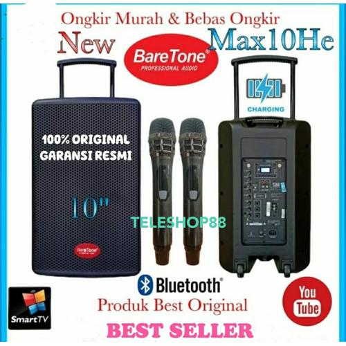 Jual SPEKER BARETONE MAX10HE / MAX-10HE /MAX 10 HE / FREE STAND & MIC ...