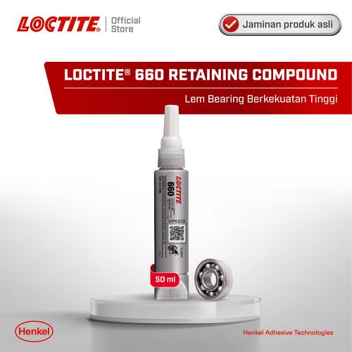 Promo Henkel LOCTITE 660 Retaining Compound Lem Bearing/Lem Shaft 50ml ...