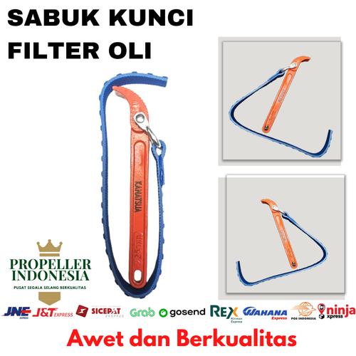 Jual Sabuk Kunci Pembuka Filter Oli Model Rantai dan Model Karet ...