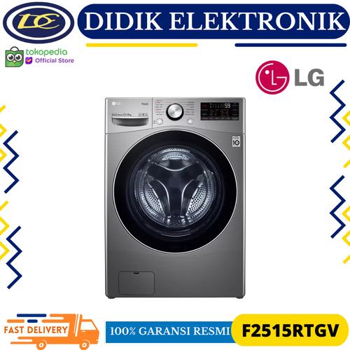 Promo ( Khusus Luar Kota ) Mesin cuci Front Loading LG F2515RTGV Washer ...