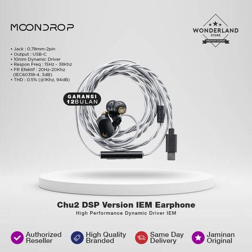 Promo Moondrop Chu 2 / Chu2 / Chu II DSP In Ear Monitors USB-C IEM ...