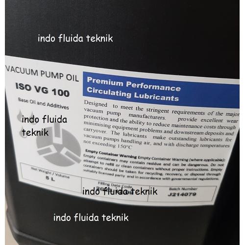 Jual Vacuum Oil ISO VG 100 ( cocok untuk Becker Busch dll ) - 5 liter ...
