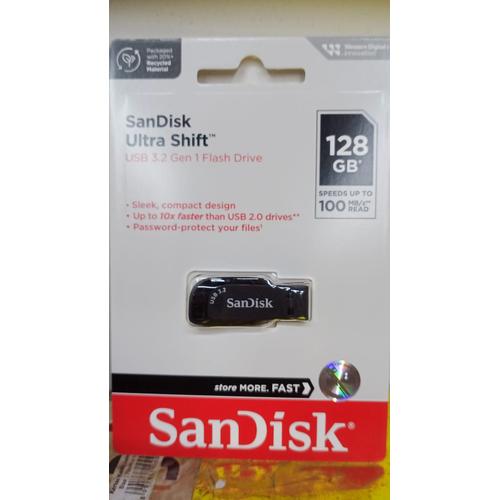 Jual SanDisk Ultra Shift USB 3.0 100Mbps Flashdisk CZ410 128GB - Ungu ...