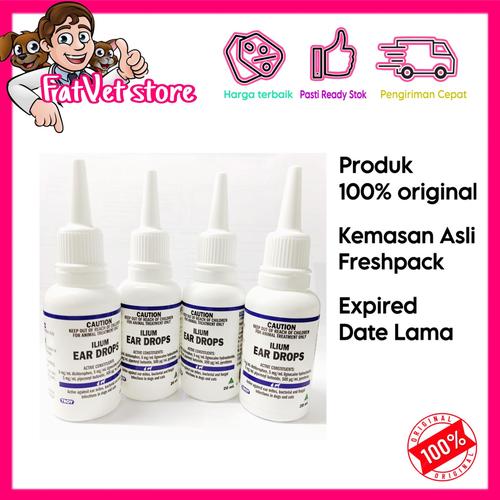 Jual Obat tetes telinga Ilium ear drops - Jakarta Barat - FatVet Store ...