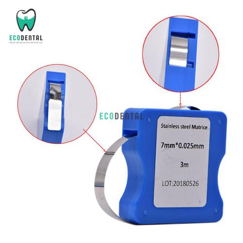 Jual Dental Matrix Band Roll Matriks Metal Steel Universal Tofflemire ...