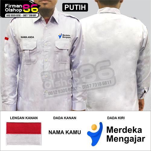 Jual kemeja merdeka mengajar baju merdeka mengajar seragam merdeka ...