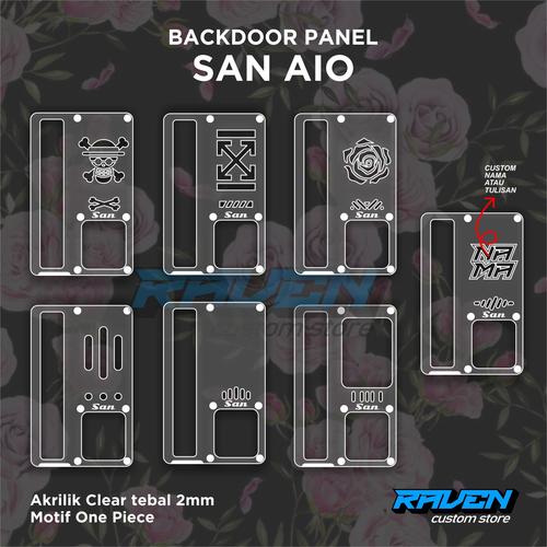 Jual [BISA CUSTOM] SAN AIO PANEL BACKDOOR - CUSTOM AKRILIK - ONE PIECE ...