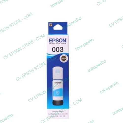 Jual TINTA EPSON 003 CYAN/BIRU ORIGINAL FOR 003 L1110 L3110 L3116 L3150 ...
