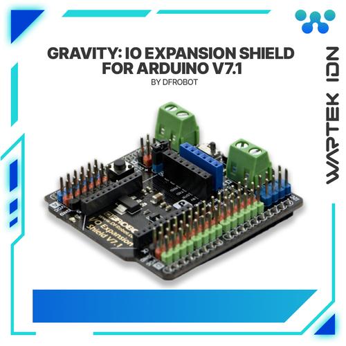 Promo Gravity: IO Expansion Shield for Arduino V7.1 By DFRobot - Kota Yogyakarta - Wartek IDN ...