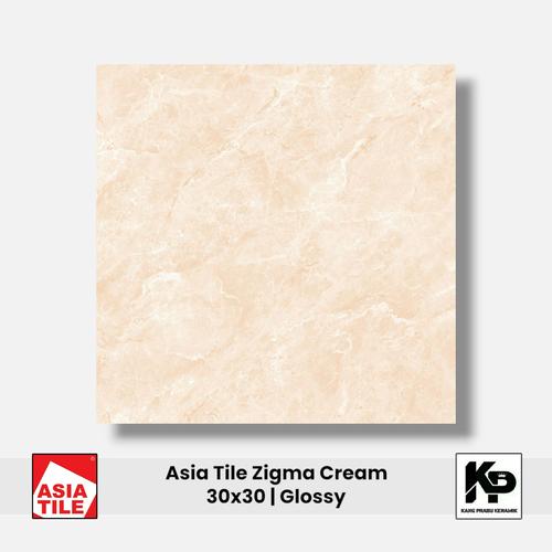Jual Keramik ASIA TILE Zigma Cream 30x30 Cm - Jakarta Pusat - Putra ...