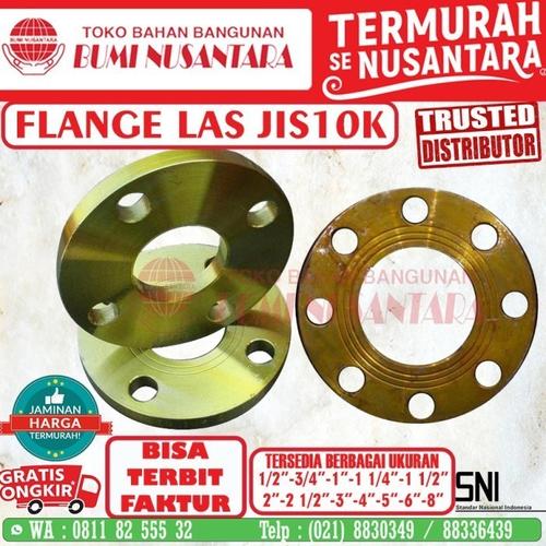 Jual Flange Jis 10k 4" DN100 NS 4 inch Fitting Las Besi Plange - 2 1/2 ...