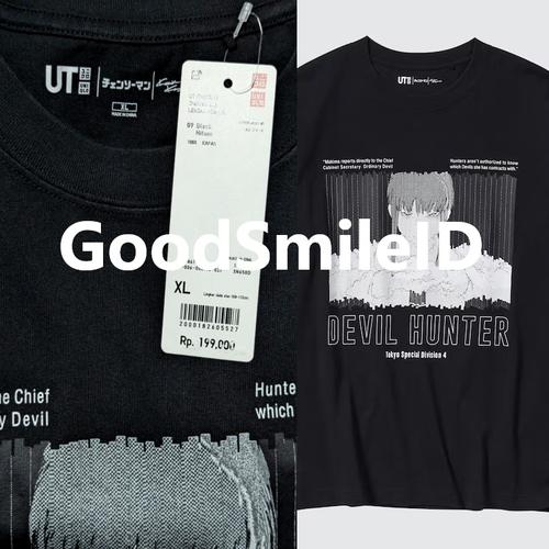 Jual NEW ORIGINAL UT Chainsaw Man Denji Makima Pochita T-Shirt UNIQLO ...