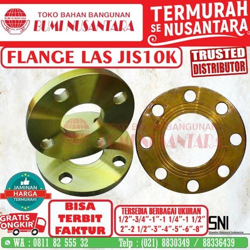 Jual Flange Jis 10k 2" DN50 NS 2 inch Fitting Las Besi Plange - 1/2 ...