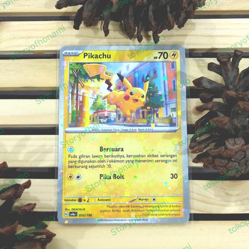 Jual Pikachu sv4a 055/190 Reverse Holo - Kartu Pokemon TCG - Kota ...