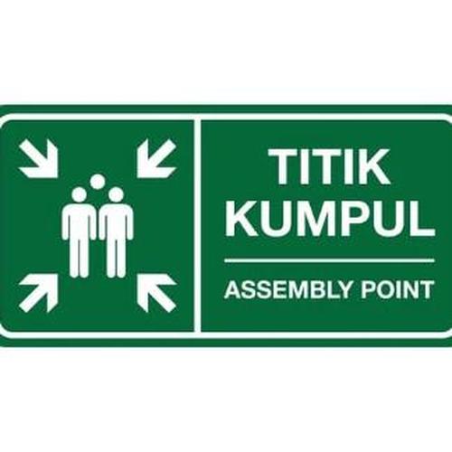 Jual Rambu Titik Kumpul Assembly + Tiang 2" X3 Mtr - Vertical - Kab ...